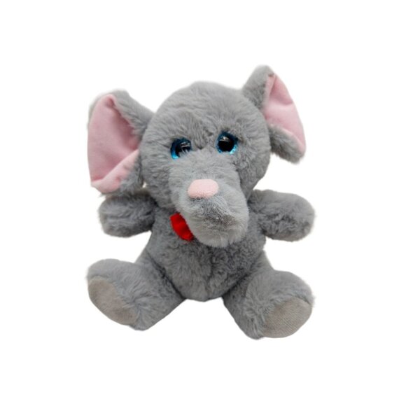 Walmart | Toys | Walmart Gray Pink Elephant Plush 7 Stuffed Animal Toy ...